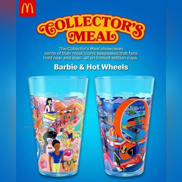 McDonald's | Kitchen | Barbie Hotwheels Collectable Cup 224 | Poshmark